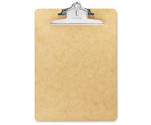 TABLA DE MADERA CON CLIP CARTA – Grupo Caneke